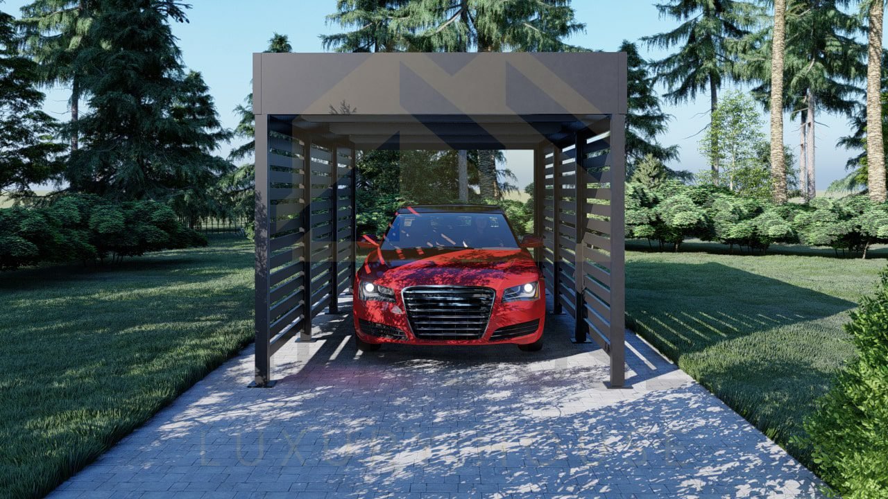 Carport Oxnam, 16 m² - Siphouse