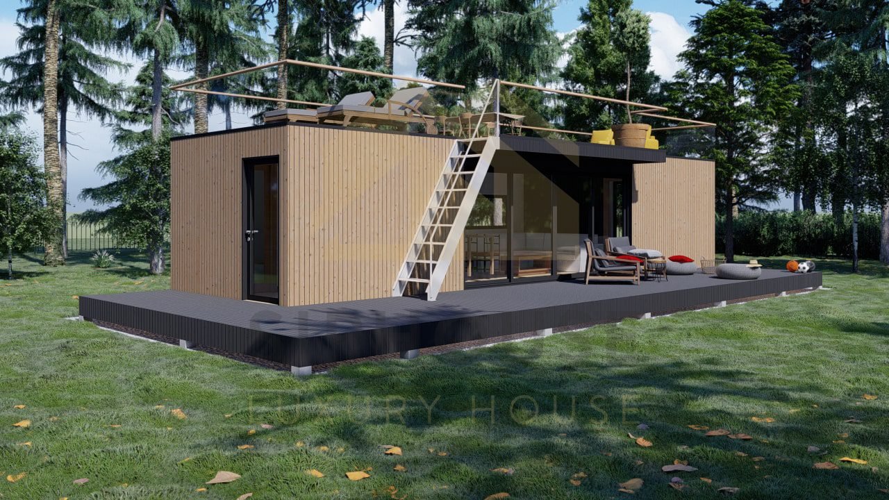 Modul Fritidshus Tokyo, 35 m² - Siphouse