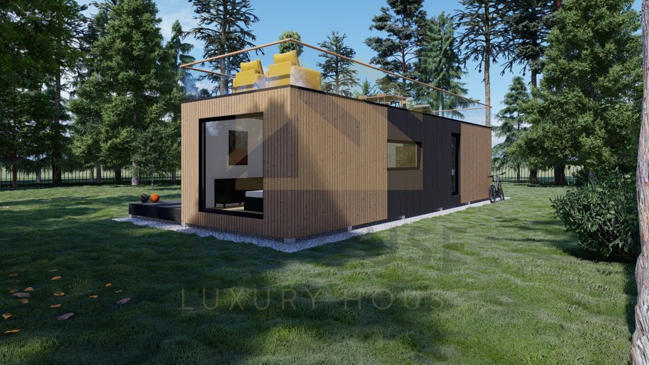 Modul Fritidshus Tokyo, 35 m² - Siphouse