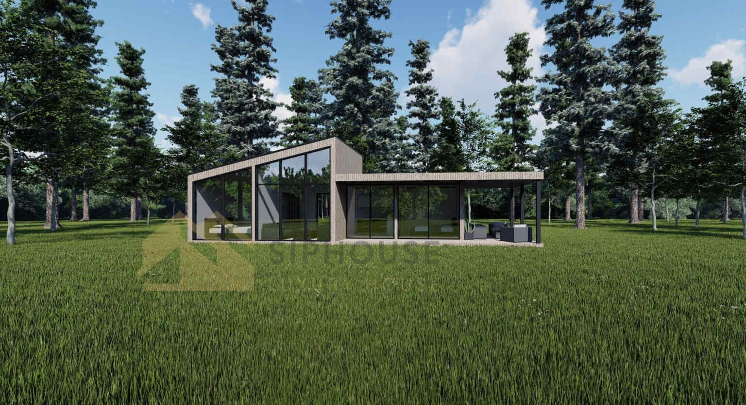 Modulhus Villa Bern, 119 m² - Siphouse