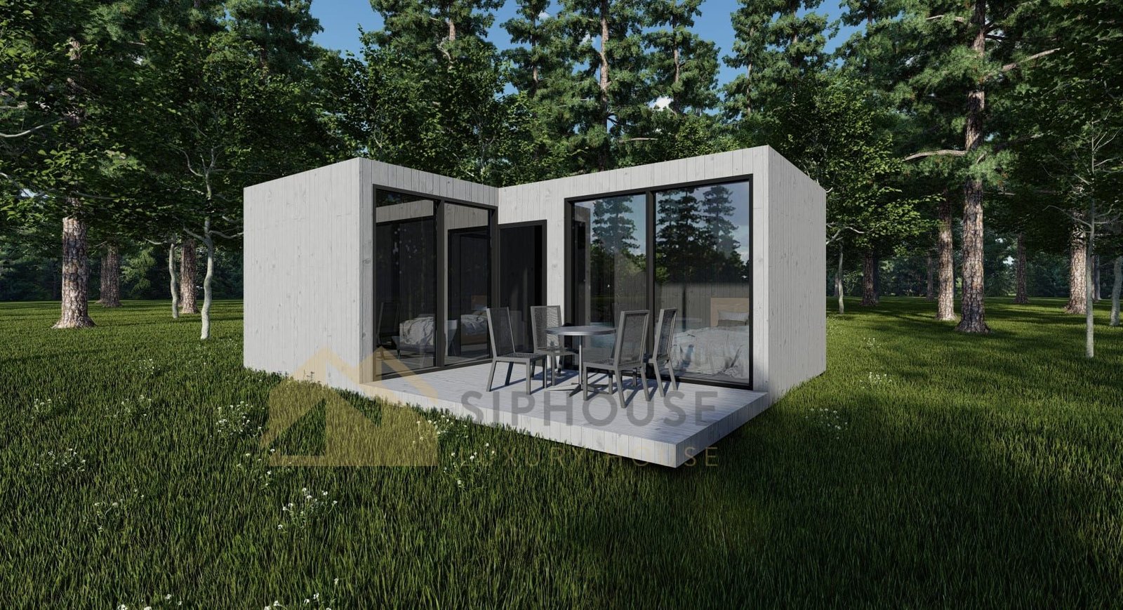 SIP Modulhus Maribor, 40 m² - Siphouse