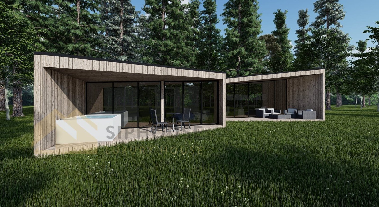 SIP Modulhus Villa Salzburg, 119 m² - Siphouse